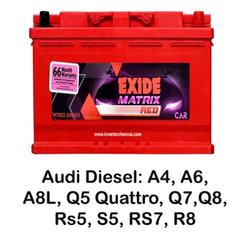 Exide Mileage 60Ah MLDIN 60 (Warranty : (30F+25P) – 55 Months) – Exide Battery Chennai
